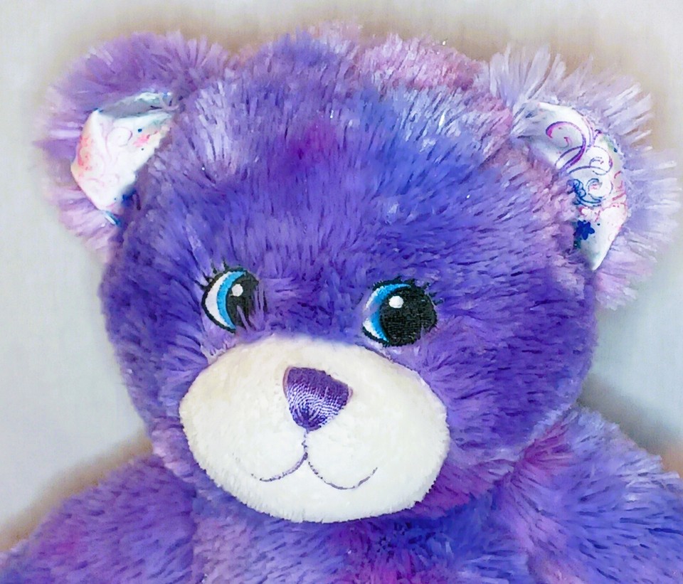 Build A Bear Disney Wizards Of Waverly Place 2010 Purple Plushie Bear ...