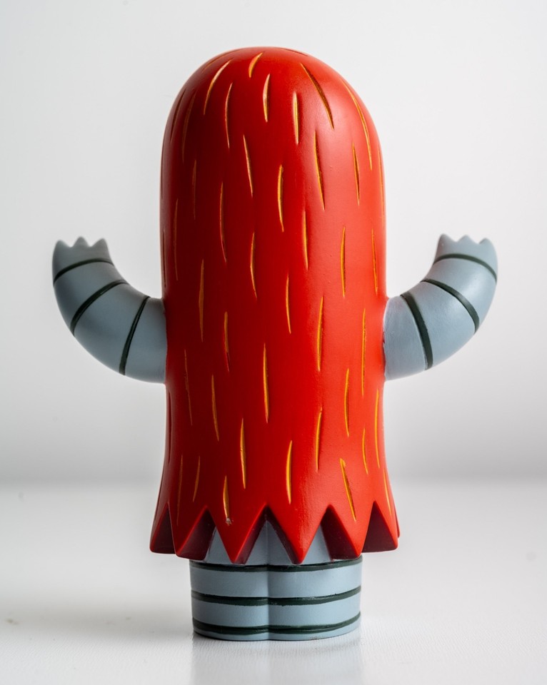 Tim Biskup 8" Helper + Mini 4" Helper 2003 Red Flopdoodle Critterbox | eBay