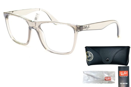 Ray Ban RB4349I 6449/11 Grey Frame Reading Glasses/Bifocal/Progressive ...