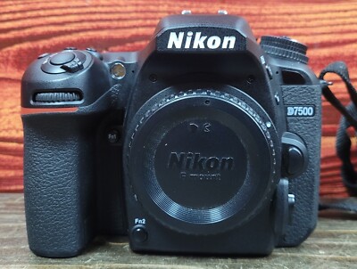 Nikon D7500 Camera (BODY ONLY) w/ ORIGINAL BOX | eBay