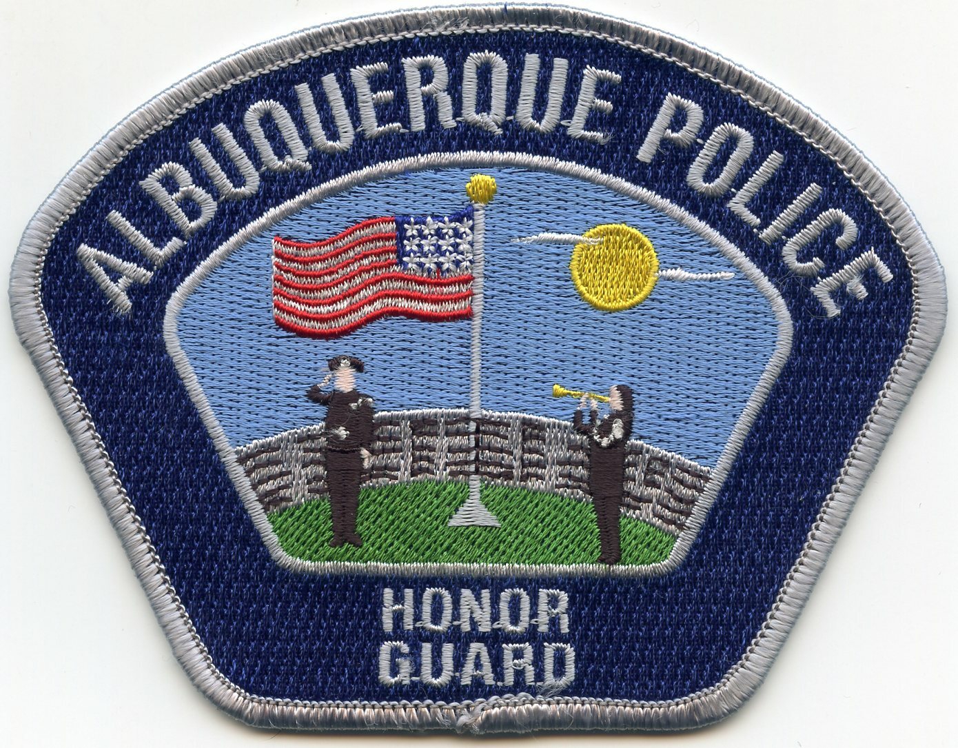 ALBUQUERQUE NEW MEXICO NM HONOR GUARD Gray POLICE PATCH | eBay
