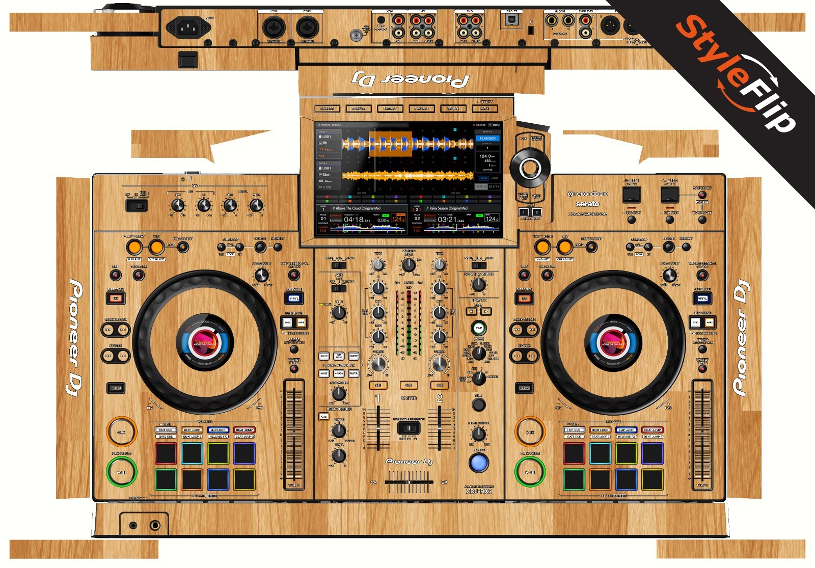 Pioneer XDJ-RX3 Skin | Wood Design #5 | Protective Decal | StyleFlip ...