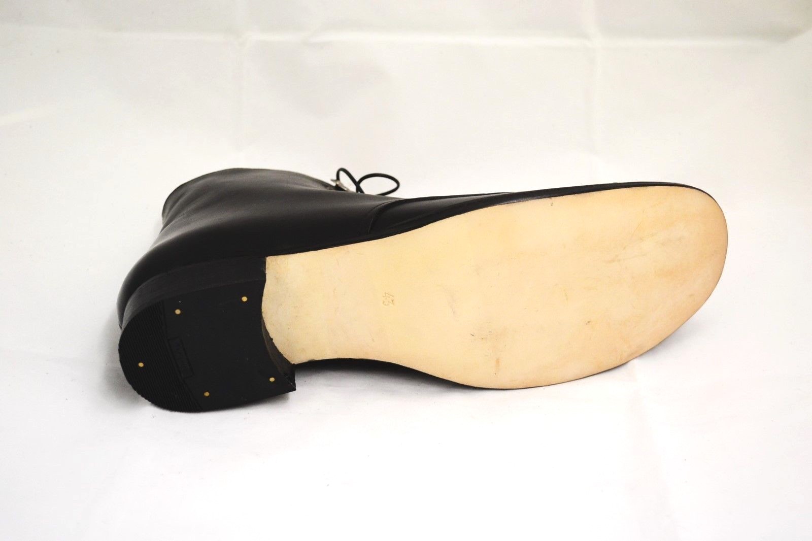 SCARPE SHOES CHARLIE CHAPLIN CHARLOT PER ATTORI COSPLAY VERA PELLE E ...