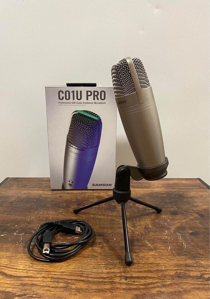Samson C01U Pro - USB Studio Condenser Microphone With Stand | eBay