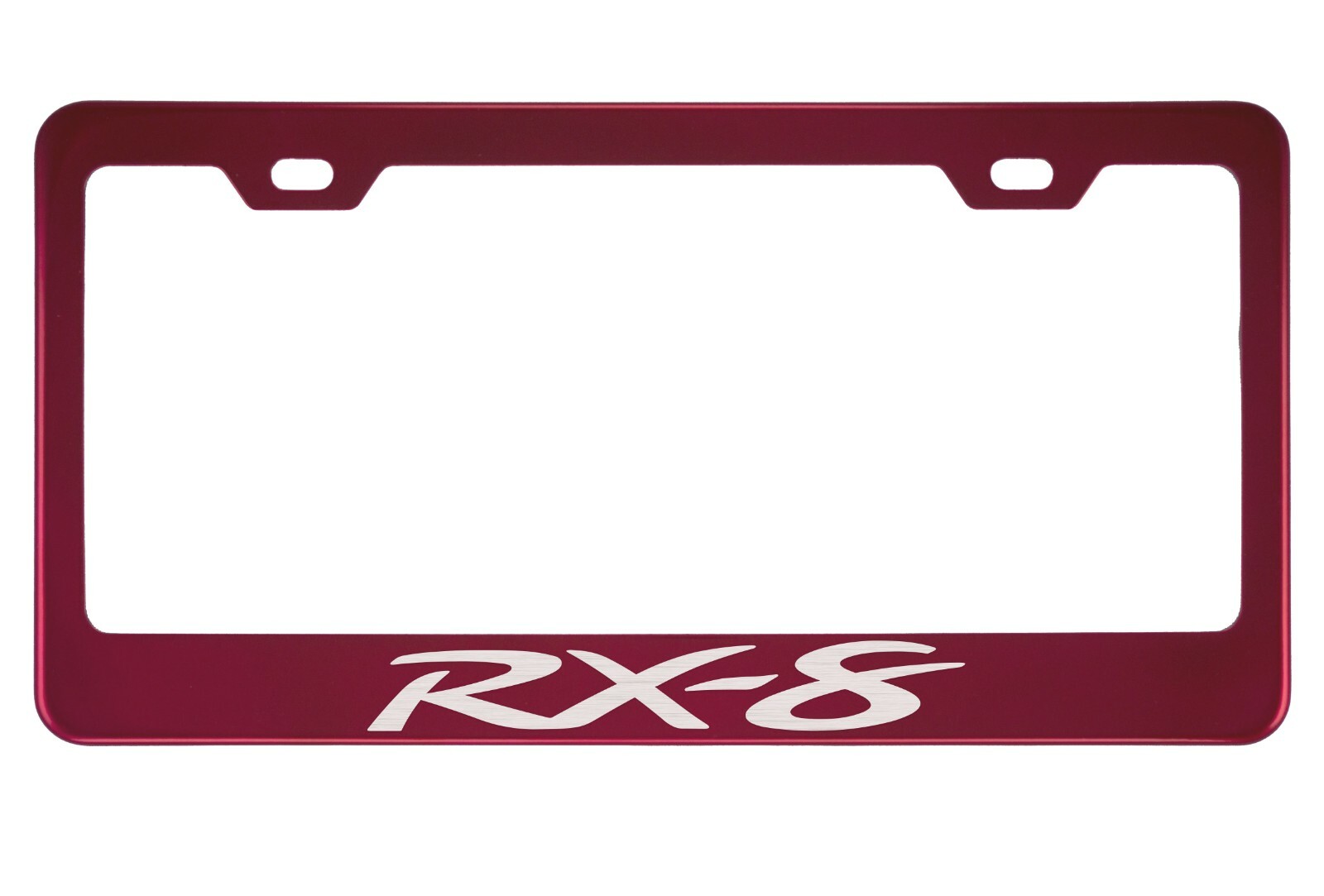 Red License Plate Frame for RX8, RX-8, RX 8 | eBay