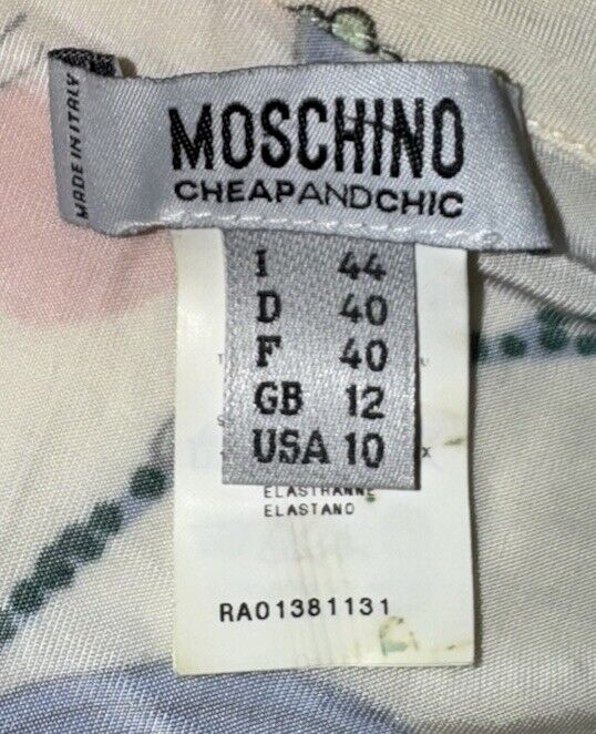 Vintage Moschino Floral Skirt UK12 | eBay Vintage Moschino Floral Skirt UK12 | eBay