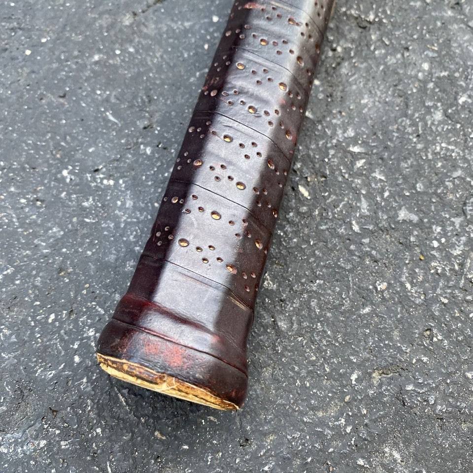 VINTAGE WILSON "DON BUDGE AUTOGRAPH" WOODEN TENNIS RACQUET Game Used ...