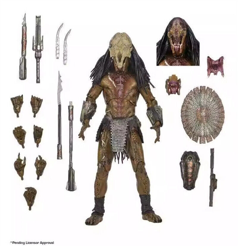 7"NECA Prey Ultimate Feral Predator Action Figure 1:12 Scale Official ...
