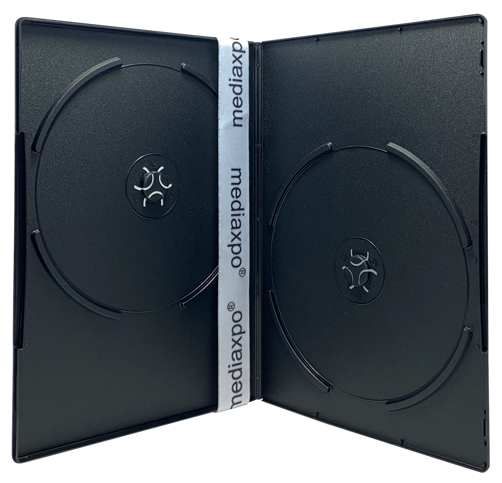 PREMIUM SLIM Black Double DVD Cases 7MM (100% New Material) Lot | eBay