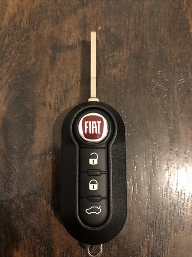 OEM 2012 - 2017 FIAT 500 FLIP KEY REMOTE ENTRY KEYLESS CLICKER FOB ...