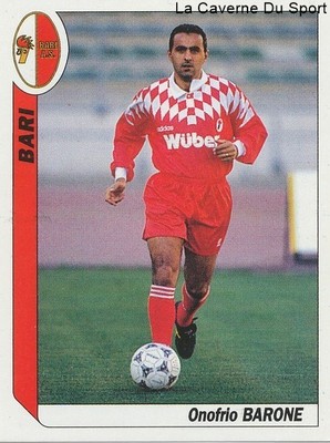 014 ONOFRIO BARONE # ITALIA AS.BARI US.PALERMO STICKER TUTTO CALCIO ...