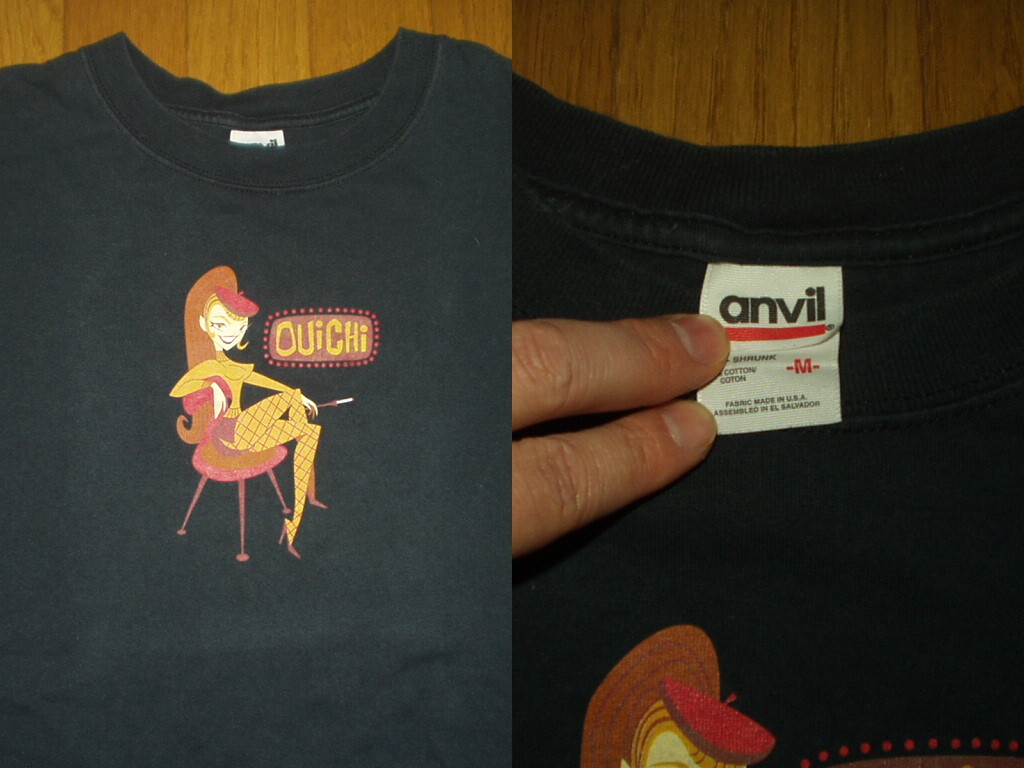 Vintage Lynne Naylor OUICHI T shirt Rare Chris Ricaardi /Shane Glines ...