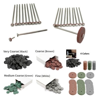 Dental Lab Rubber Polishing Wheels Burs Silicone Polishers，2.35mm ...