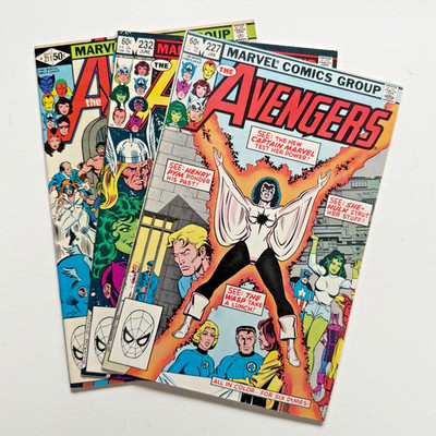 AVENGERS #211 #227 #232 (Marvel Comics) Bronze Age Lot VF/NM | eBay