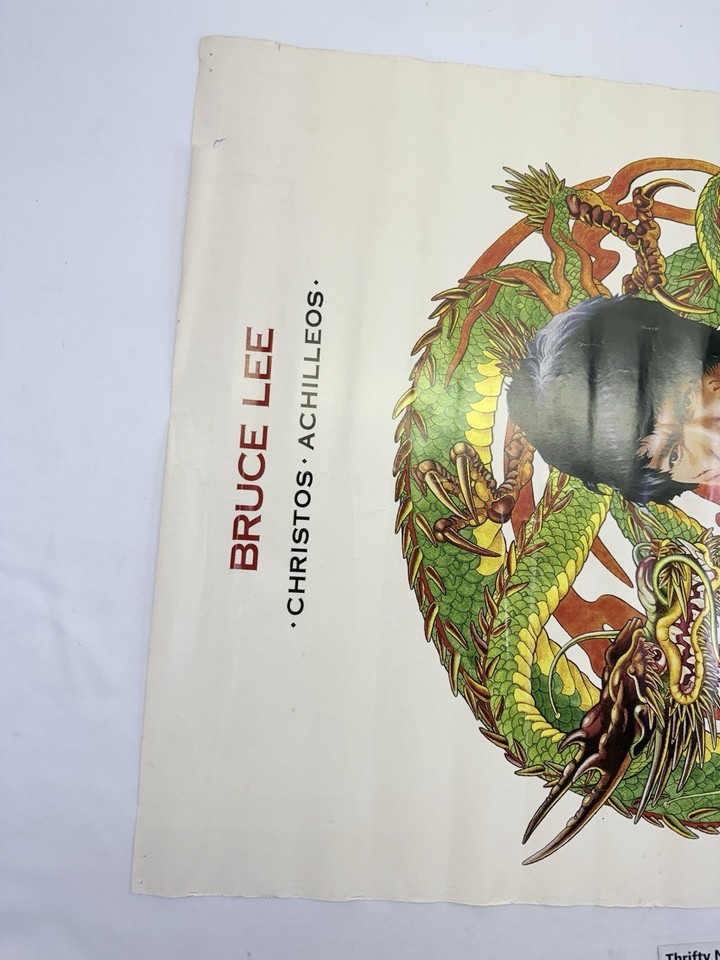 Bruce Lee Enter the Dragon Movie Original Scandecor Poster 1994 | eBay