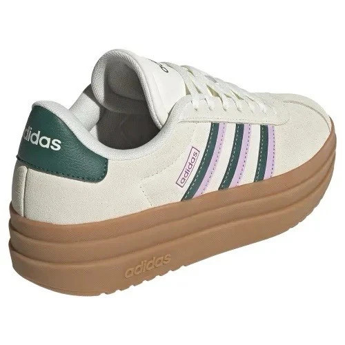 adidas VL Court Bold 'Off White Collegiate Green Lilac' JI1788 Women's ...