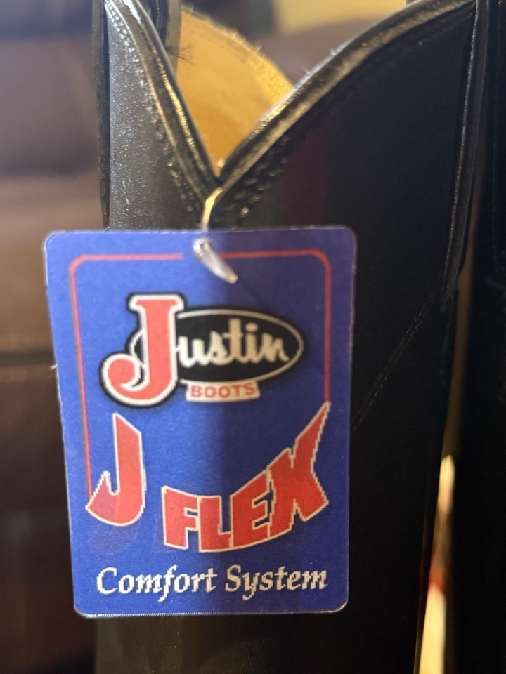 Justin BOOTS J FLEX CONFORT SYSTEM | eBay
