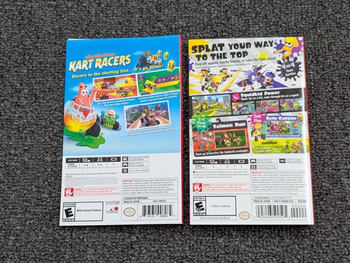 Authentic Nintendo GameCube DS Switch Game Manuals Cover Case Artwork ...