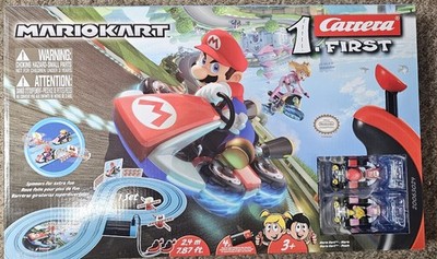 Carrera 20063024 MARIOKART Mario vs. Peach First Beginner Slot Car ...