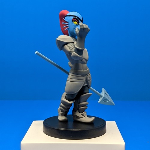 Undertale Little Buddies Undyne w/ Spear Vinyl Figure Statue Figurine ...