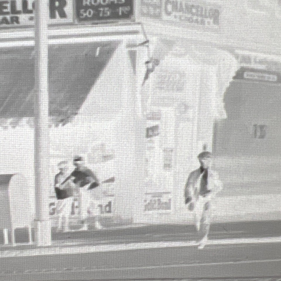 Vintage Negative Photograph Street Professional Photo Cleveland Ohio ...