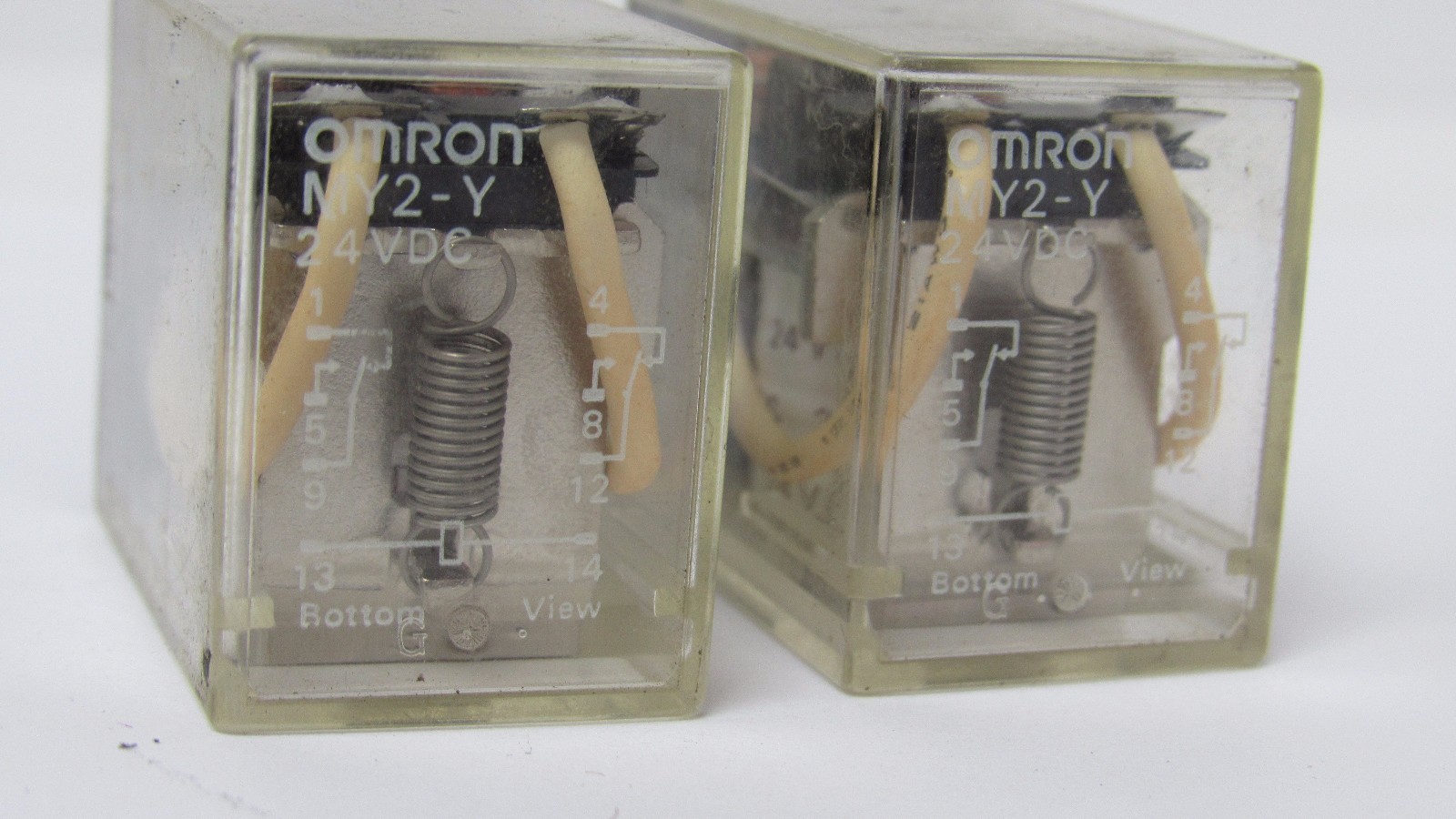 OMRON MY2-Y 24VDC RELAY-LOT OF 2 | eBay