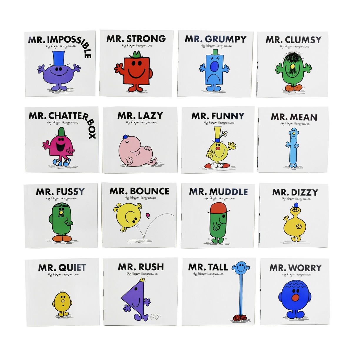 Mr Men Characters With Names