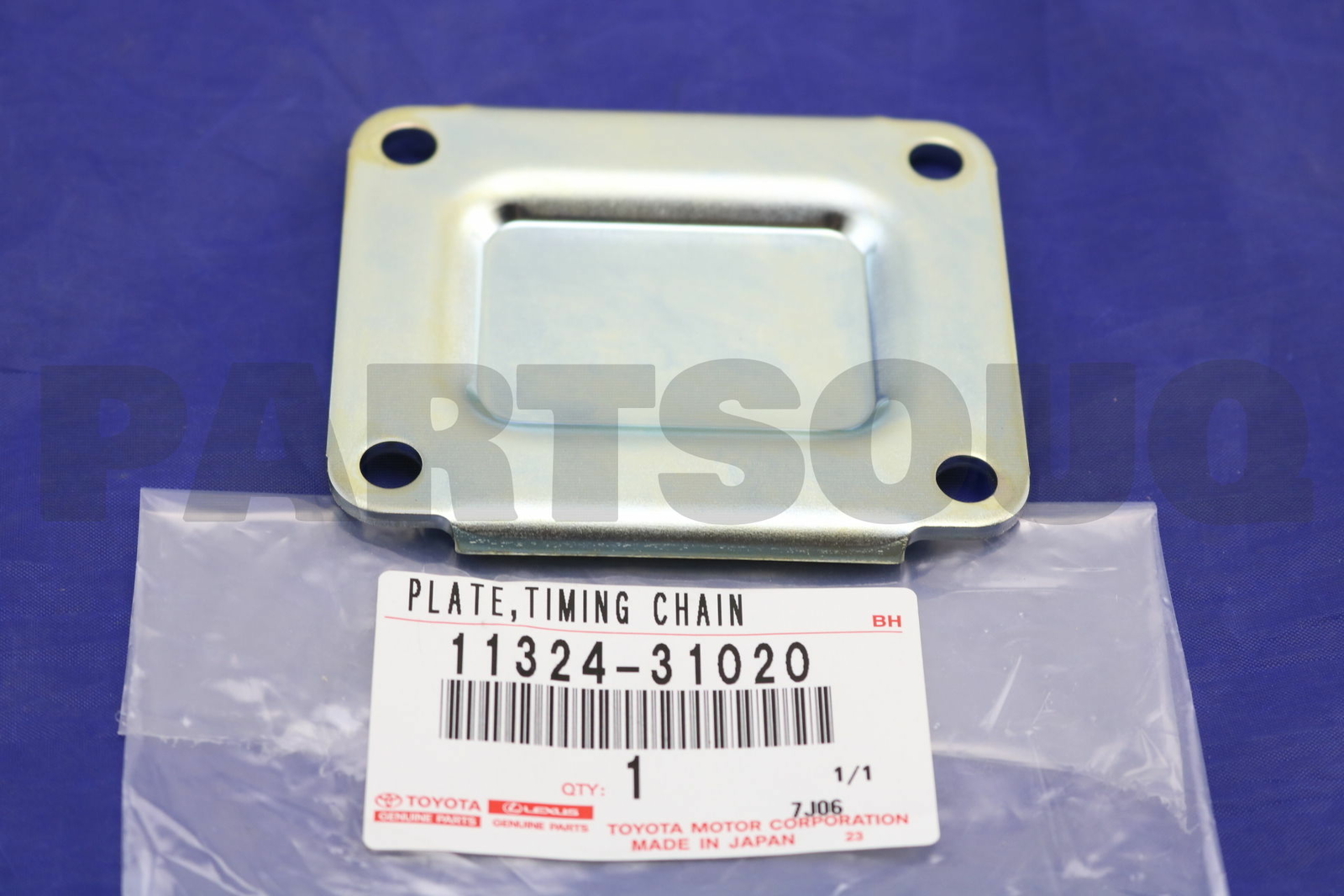 1132431020 Genuine Toyota PLATE, TIMING CHAIN COVER 11324-31020 | eBay