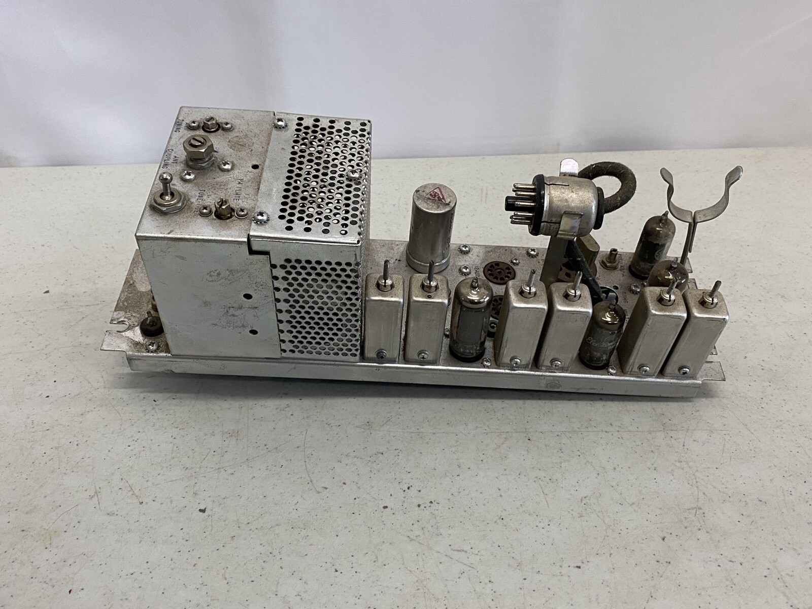 Vintage GE Progress Line Tube Mobile 2-Way Police Radio Transmitter ...