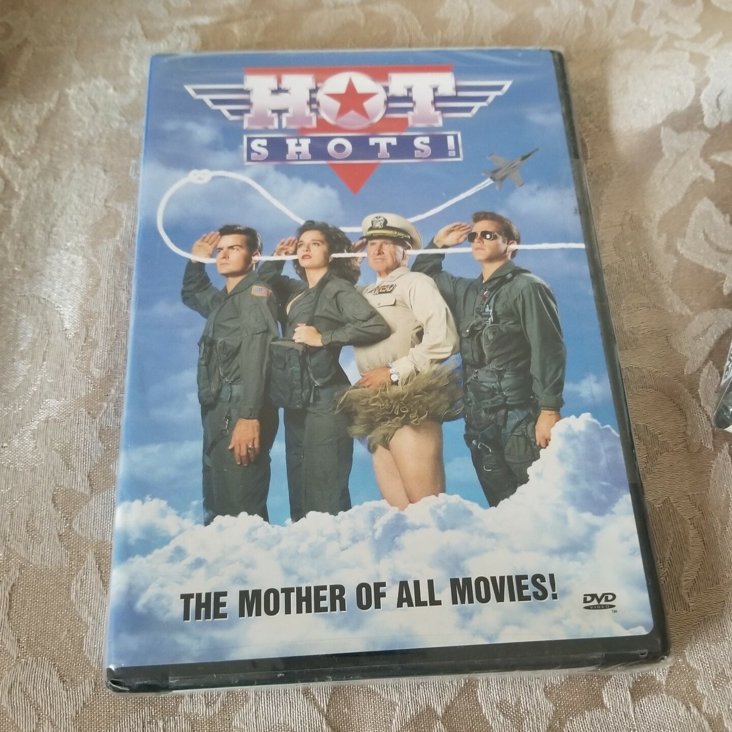 Hot Shots 1991 DVD Charlie Sheen Jon Cryer Lloyd Bridges New & Sealed ...