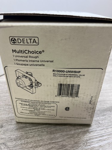 Delta Faucet R10000-UNWSHF MultiChoice Universal Shower Valve Body | eBay