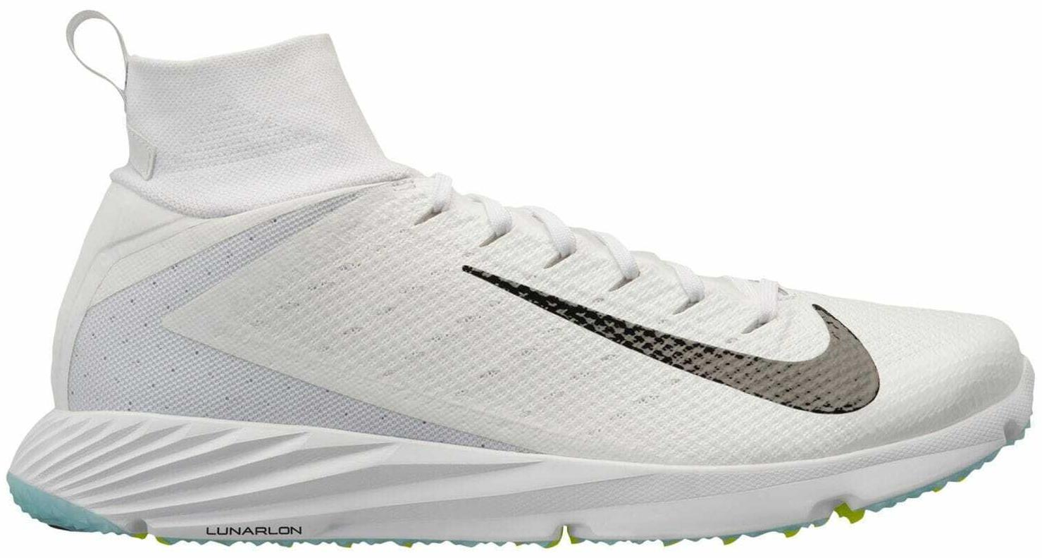 Size 12 - Nike Vapor Untouchable Speed Turf 2 White Black for sale ...