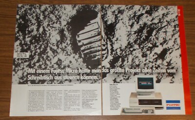 Seltene Werbung FUJITSU MICRO 16s Microcomputer #1 1985 | eBay.de