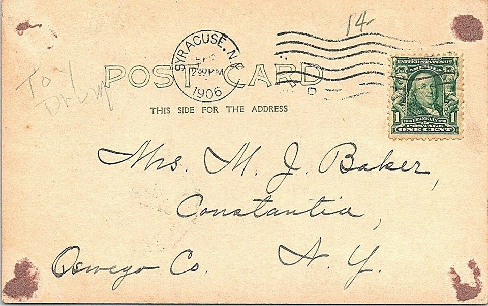 RPPC Young Child (Arthur Emerick) In Drummer Boy Costume Syracuse New ...