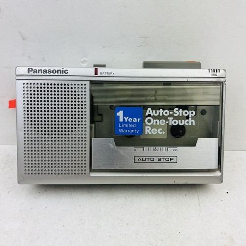 (For Parts) Vintage Panasonic Tape Recorder Cassette Player RQ-339 Auto ...