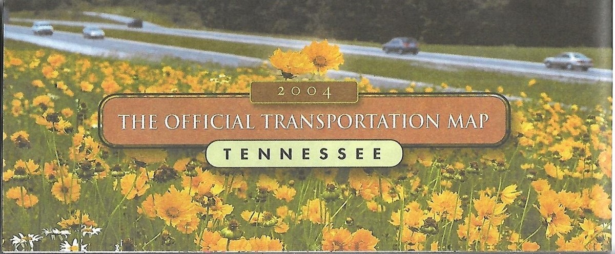 Tennessee Transportation Map Illustrated Tennessee Map, Watercolor