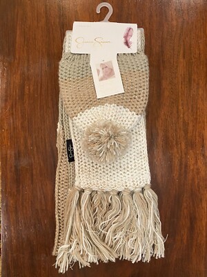 Jessica Simpson 2 Piece Cold Weather Gift set - Hat & Scarf - New with ...
