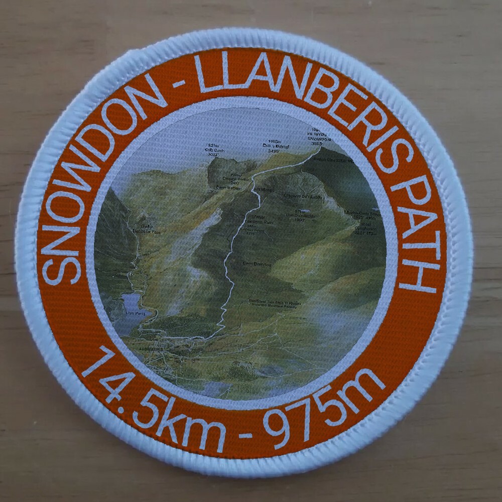 Snowdon Snowdonia Wales Mountain Climbing Patch Badge Patches Badges | eBay