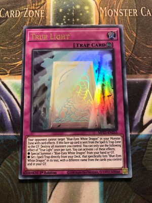 TRUE LIGHT *** 1ST EDITION ULTRA RARE MP21-EN225 YUGIOH! | eBay