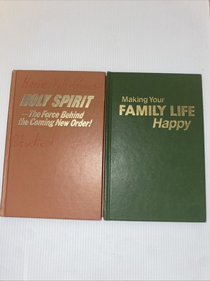 WATCHTOWER Bible Tract Society Books Jehovah's Witnesses Lot X 2 No ...