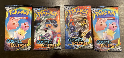 Cosmic Eclipse Pokemon TCG Booster Packs x4 Sealed - Mint Condition ...