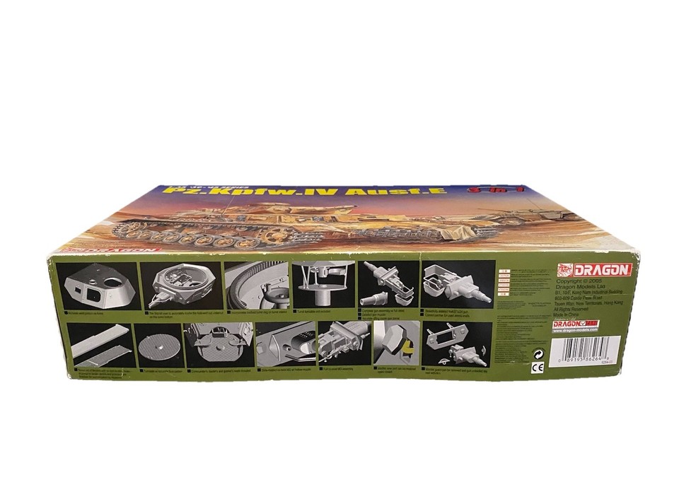 1/35 Dragon 6264 : Pz.Kpfw. IV Ausf. E 3 in 1 (Early, Late & Dak ...