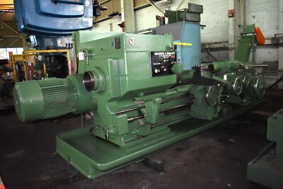 4A WARNER-SWASEY "M3550" TURRET LATHE w/9.3” HOLE - CST - TAPER - 75 HP ...