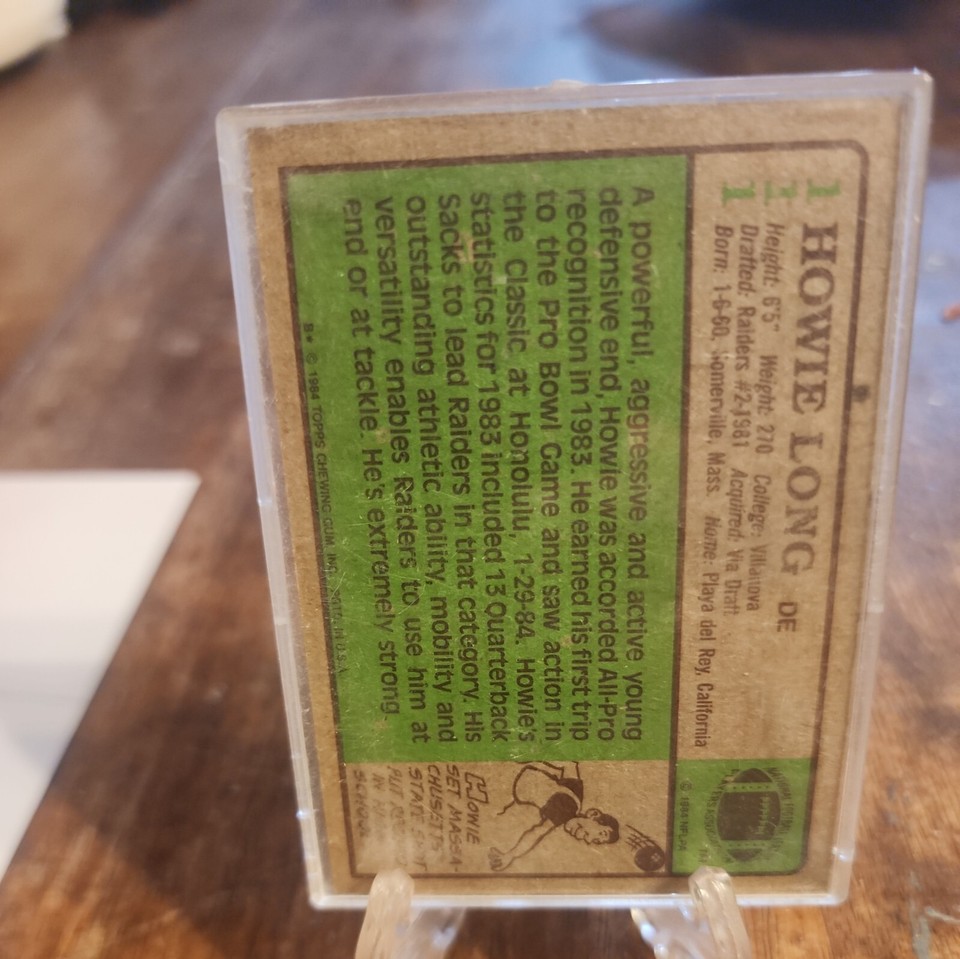 1984 Topps - #111 Howie Long (RC) | eBay