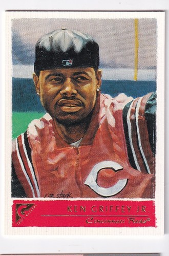 Ken Griffey Jr.2001 Topps Gallery ML Baseball Card #25 Gold Lettering ...