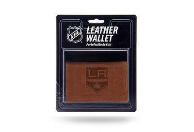 Los Angeles Kings Leather Tri Fold Wallet Embossed Logo | eBay
