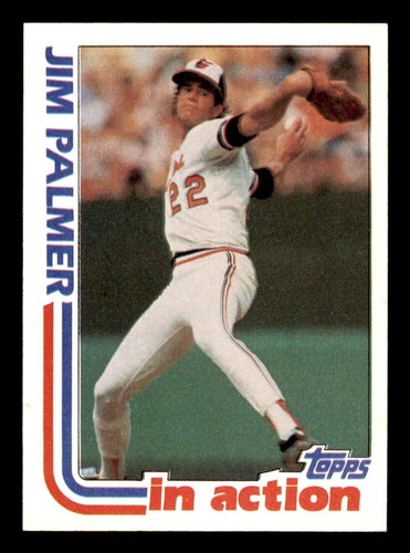 1982 Topps Baseball #81 Jim Palmer (In Action) NM/MT or Better *d5 | eBay