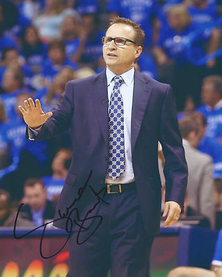 Oklahoma City Thunder SCOTT BROOKS Signed Autographed Basketball 8x10 ...