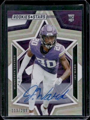Jay Ward 2023 Panini Rookies & Stars Autograph # 113/299 Vikings SP ...