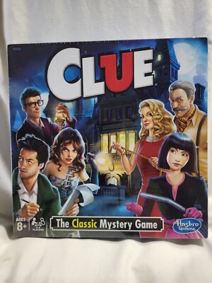 CLUE The Classic Boardgame One Murder Six Suspects Whodunit Murder ...